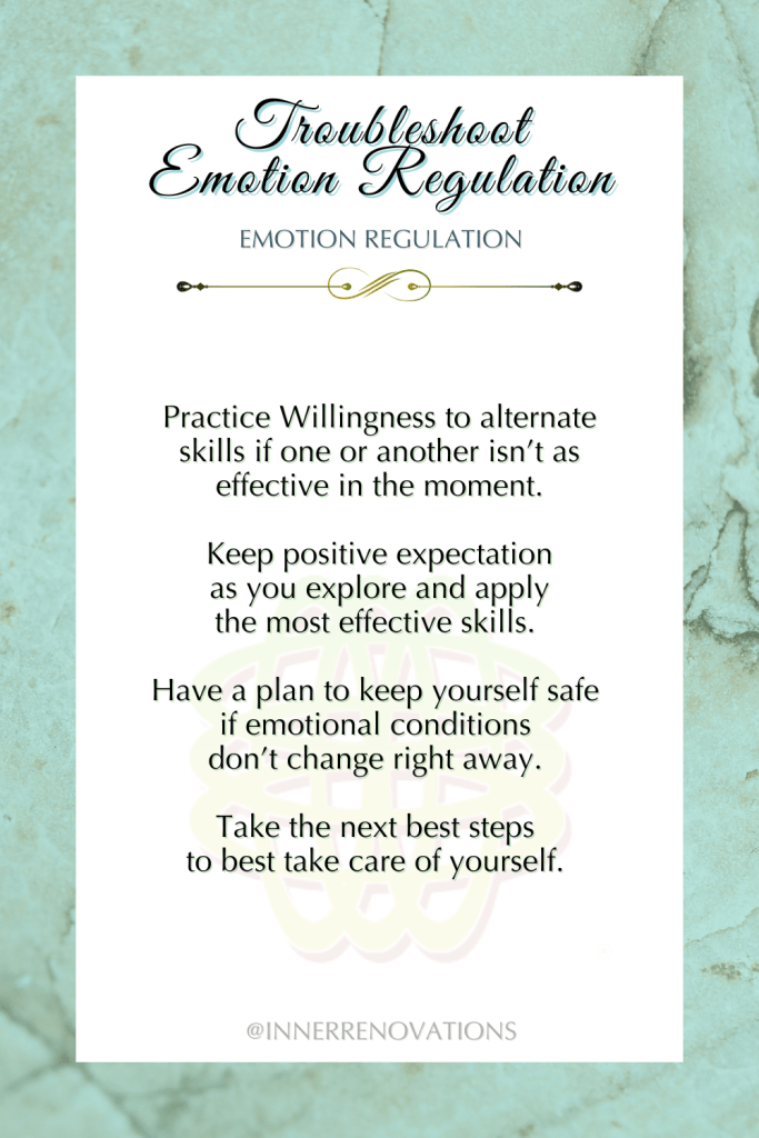 DBT Skills: Emotion Regulation – Inner Renovations Toolbox